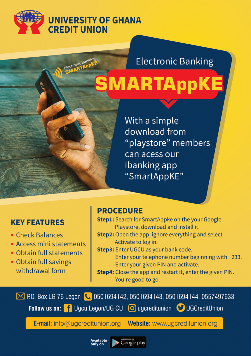 SmartAppKe - University of Ghana Co-operative Credit Union