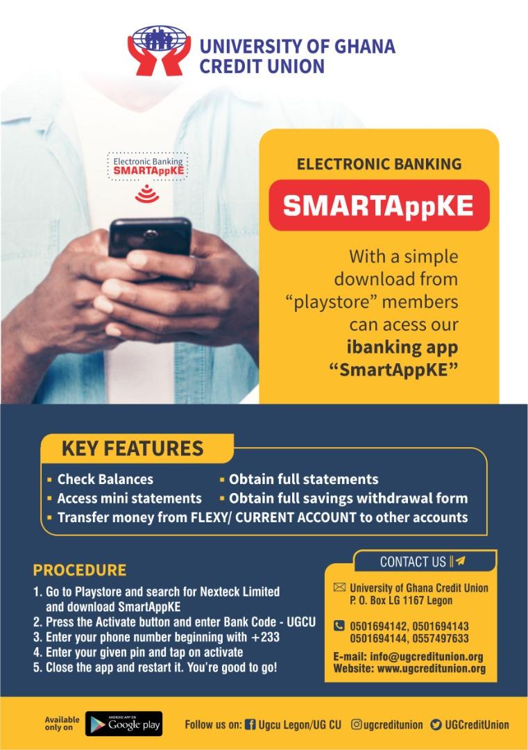 Electronic Banking - University of Ghana Co-operative Credit Union